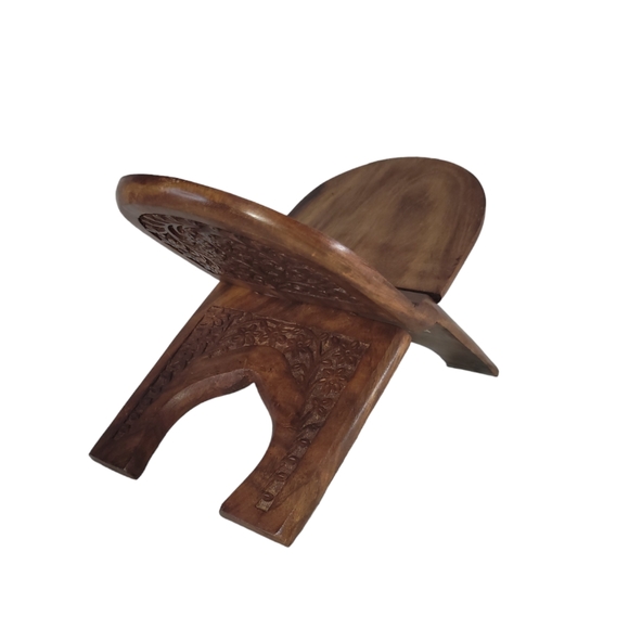 Other | Vintage Wooden Prayer Book Holder Folding Bible Stand Hand ...
